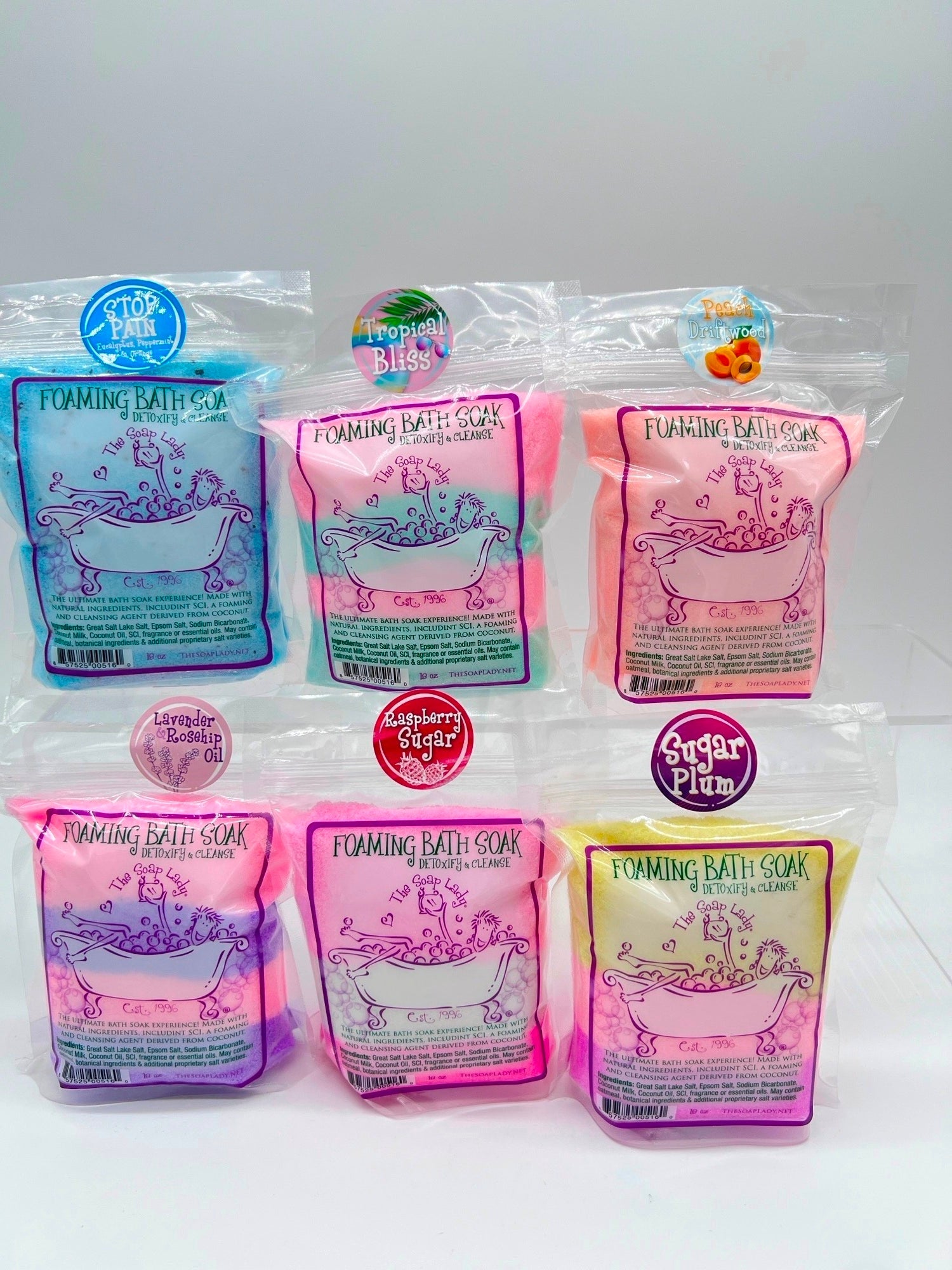 Foaming Bath Soak – The Soap Lady