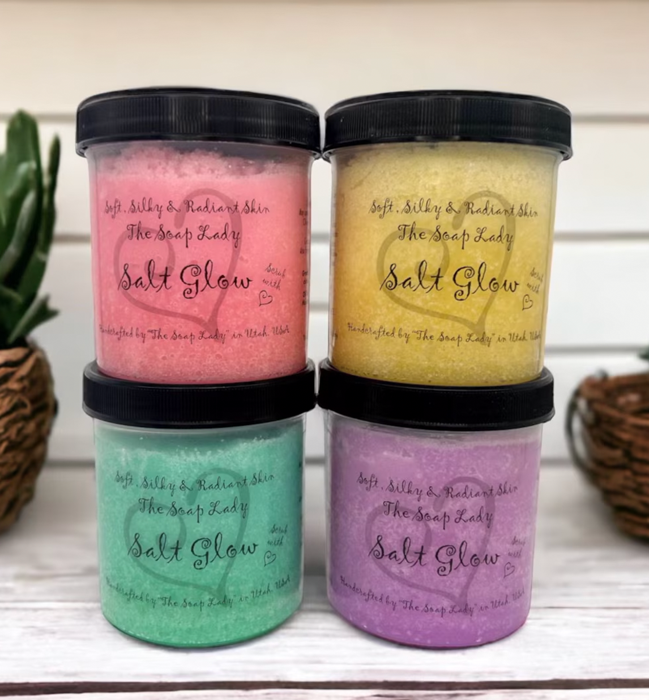 Salt Glows – The Soap Lady